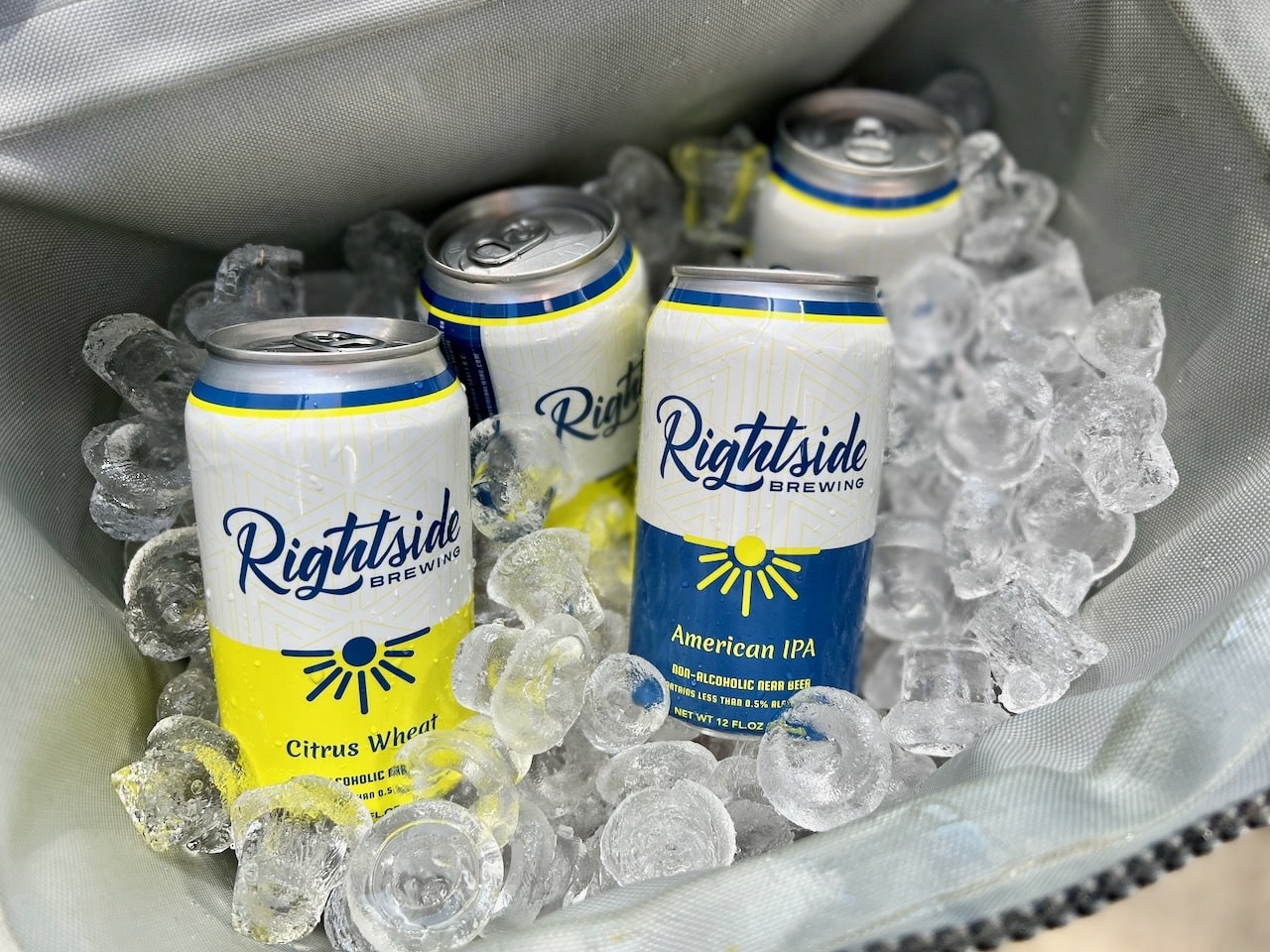 Rightside Brewing Non-Alcoholic Beer Review: Citrus Wheat and IPA